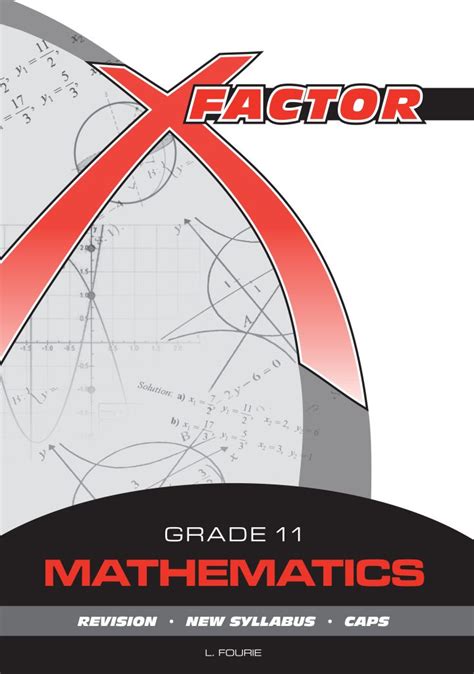 X Factor Grade 11 Mathematics Study Guide Future Managers