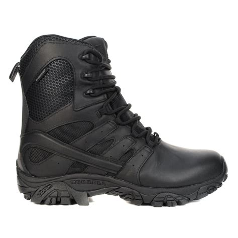 Merrell Mens Moab 2 8 Black Waterproof Tactical Response Boots J45335