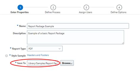 Creating A Basic Epm Narrative Reporting Package Random Epm Notes