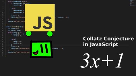 Collatz Conjecture In Javascript Youtube