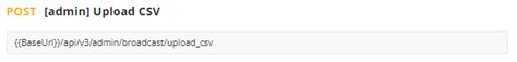 How To Send Broadcast Using Csv File Through Api Qiscus Help Center