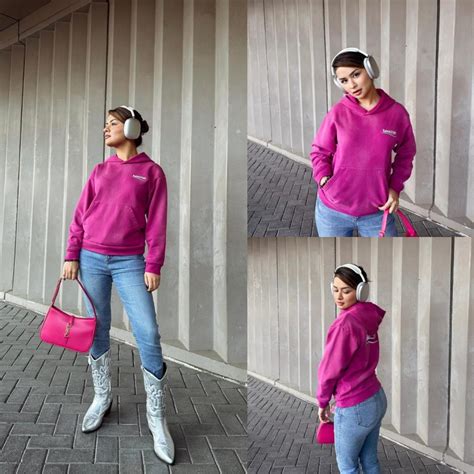 Cozy Hoodie Denim Jeans And Boots Avneet Kaurs Winter Essentials