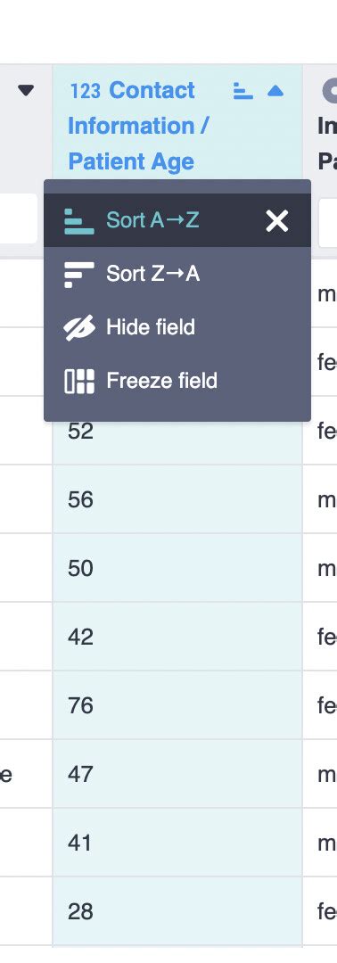 Kobotoolbox Filter Functions In Table View Returning No Results Data Management Kobotoolbox