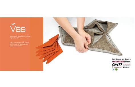 Vàs Modular Vertical Planter By Morgan Matt At