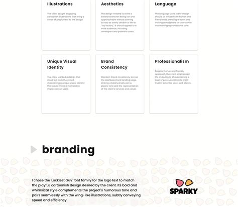 Sparky Landing Page And Dashboard On Behance