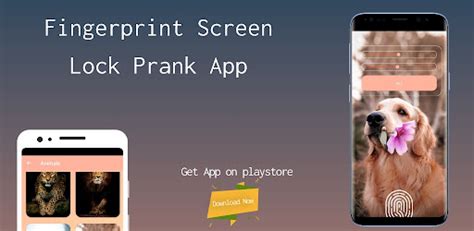 Fingerprint Lock Screen Prank Android App
