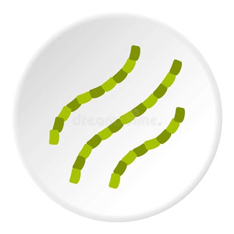 An Icon Of Li Bacteria Cartoon Design Style With A Sign Board Stock Vector Illustration Of