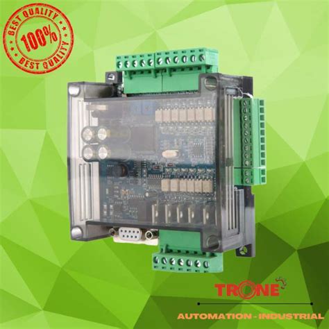 Jual PLC FX3U 14MR 6AD 2DA RS232 RS485 Modbus RTU 24VDC PLC READY STOK Di Seller TRONE Mangga