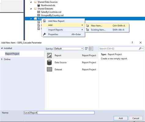 Ssrs Drill Through Report