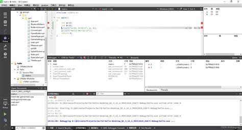 C语言学习之路工具篇 Qt Creator的使用 qtcreator什么语言 CSDN博客