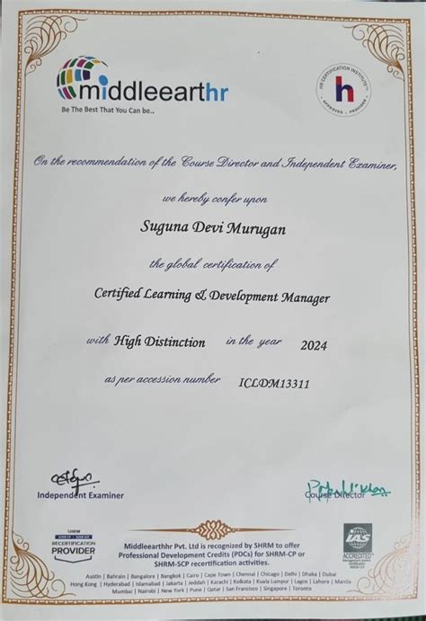 Learninganddevelopment Hr Certification Rtn Suguna Devi Murugan