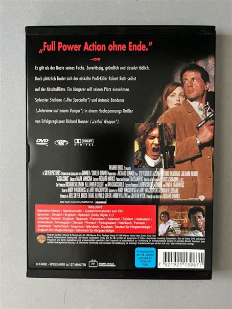 Assassins Die Killer 1998 Dvd 📀 Sylvester Stallone Kaufen Auf