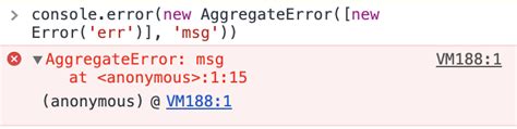 Make It More Spec Compliant Issue Sindresorhus Aggregate Error GitHub