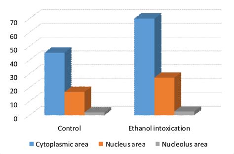 Comparison Of Mean Values Of T1p Morphometric Parameters In Control And