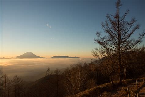 甘利山の雲海 By Takumax777 （id：8326235） 写真共有サイトphotohito