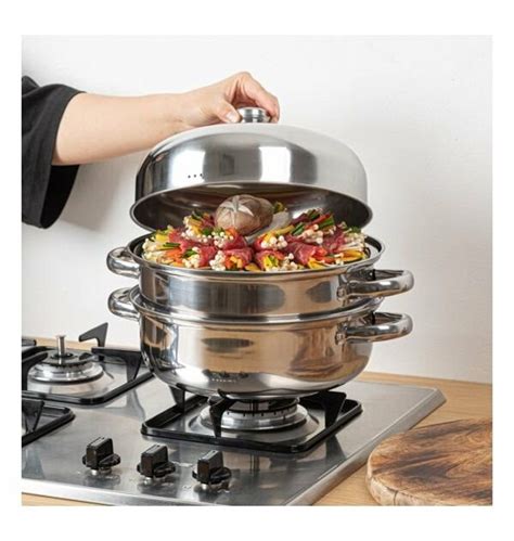 미네픽 인덕션 찜기 찜판 스텐 Drm 2단 찜솥 전골냄비 28cm 티몬