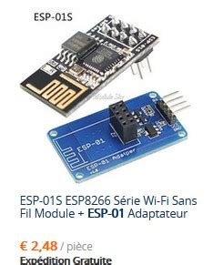 Interconnexion Arduino UNO avec un ESP ESP Page Français Arduino Forum
