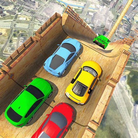 Maga Ramp Car Stunt Game Icons Graphics On Behance