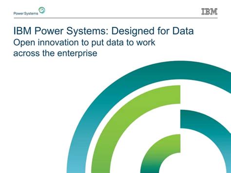 Ibm Power Systems Designed For Data Pdf Cloud Computing Internet