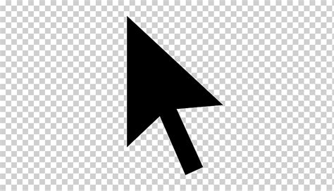 Menú Del Puntero De La Flecha Del Cursor Del Mouse Del Ordenador