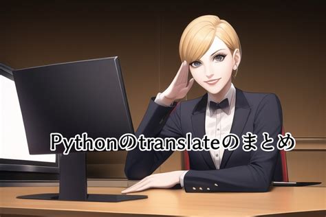 Pythonのtranslateで英語翻訳や文字列置換