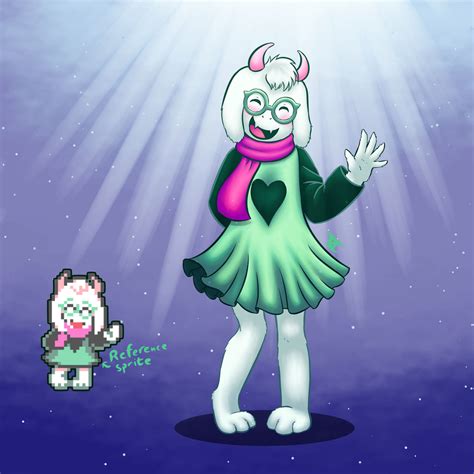 Ralsei Wave By Tricolorarts On Deviantart
