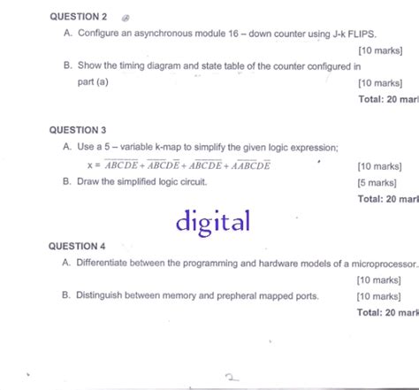 QUESTION 2 A Configure An Asynchronous Module StudyX