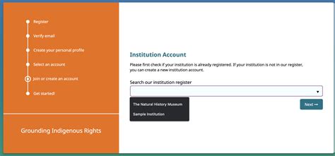 connect community institution set up validation for user typed strings