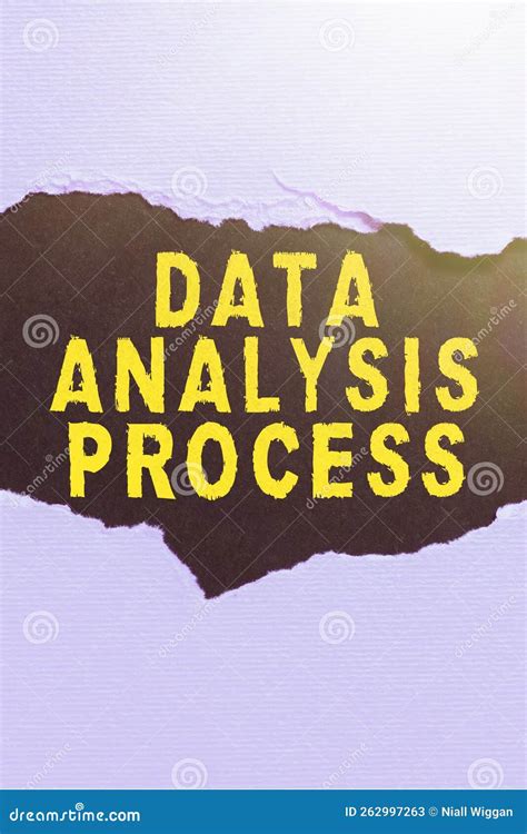 Handwriting Text Data Analysis Process Conceptual Photo The Procedures