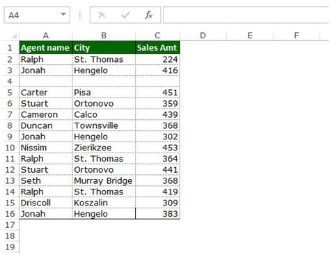 Insert Or Delete A Row Or Column In Microsoft Excel