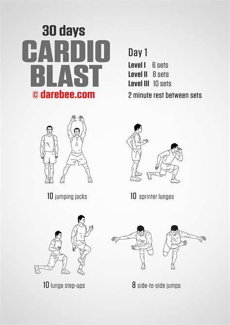 30 Days Of Cardio Blast