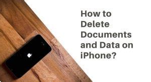 How To Delete Documents And Data On IPhone Eoikhartoum