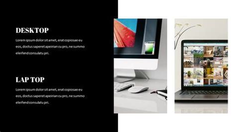 Desktop Laptop Google Slides Interactive IT