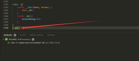 希望编辑器在相应元函数被实现时也消除相应警告 · Issue 235 · Thqbyvscode Autohotkey2 Lsp · Github