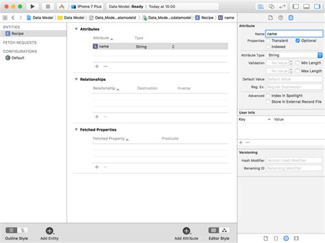 Data Model Entities And Attributes