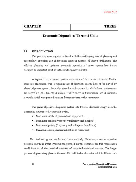 Economic Dispatch Pdf Linear Programming Mathematical Optimization