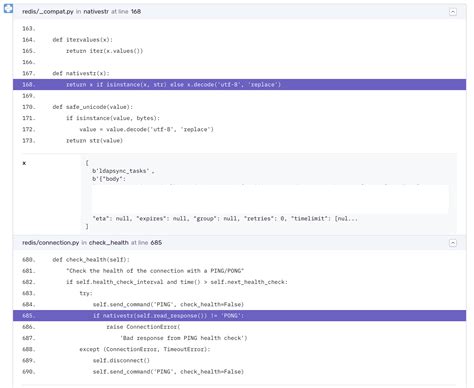Attributeerror List Object Has No Attribute Decode With Redis Backend Issue Celery