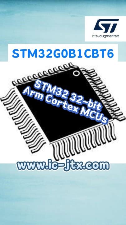 Jingtongxin Technology On Linkedin Stmicroelectronics St Series Stm32g0b1cbt6 Stm32 32 Bit
