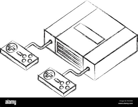 Video Game Controllers Set Stock Vector Images Alamy