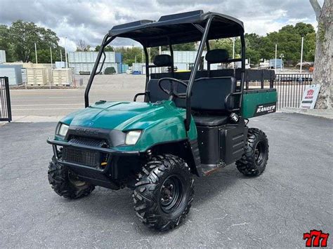 2007 Polaris Ranger 500 Efi 4x4 777 Auction Company