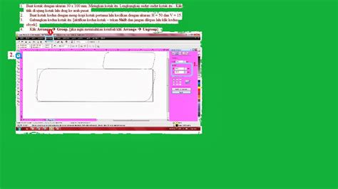 Coretan Pena Venie Tutorial Corel Draw Membuat Stiker