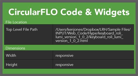 Code And Widgets Panel