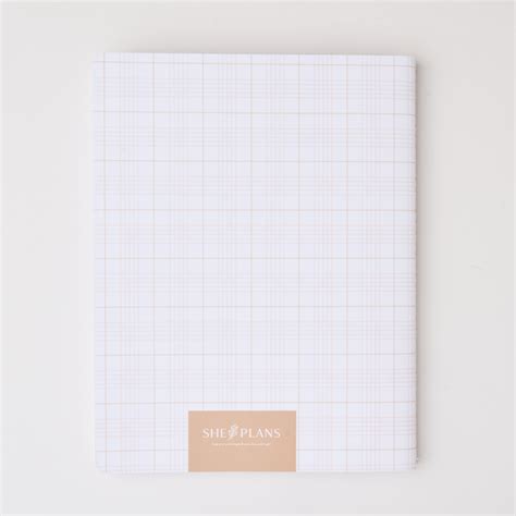 Lined Sewn Notebook She Plans