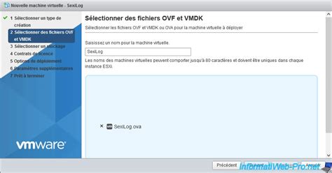 Import A Vm In Ovf Ova Format With A Compressed Hard Disk Image On