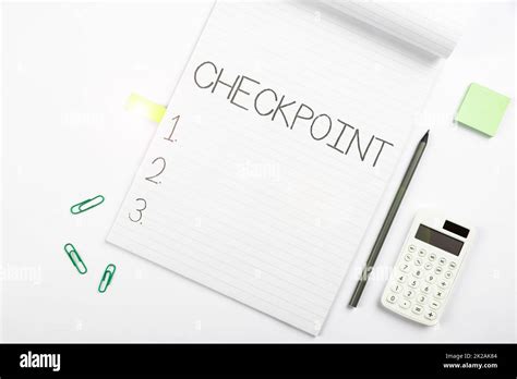 Writing Displaying Text Checkpoint Business Showcase Manned Entrance