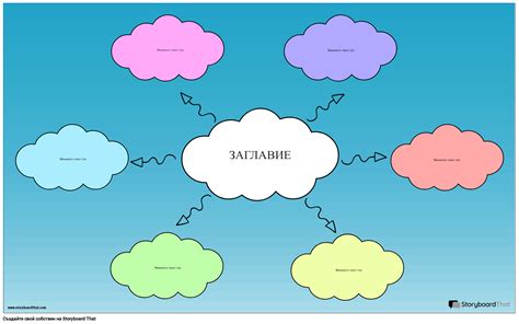 Idea Cloud Map Storyboard Por Bg Examples