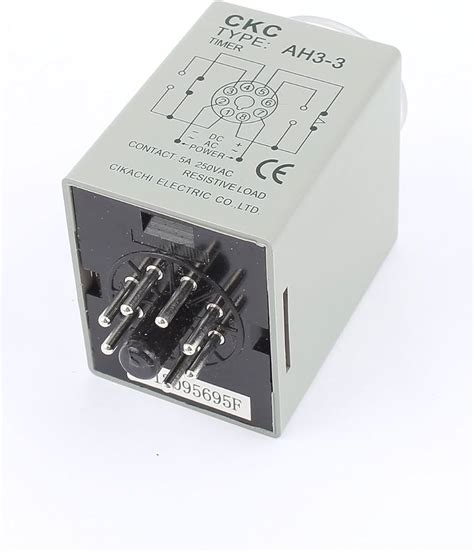 Ckc Timer Ah3 3 220vac 5a 250vac 8 Pin 5060hz Relay 00s