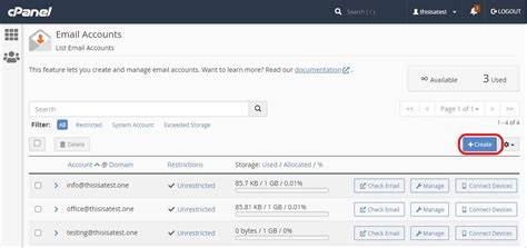 Creating A New CPanel Hosted Email Account Knowledgebase Website Hosting Micron21 Helpdesk
