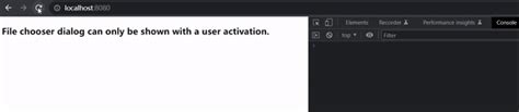 File Chooser Dialog Can Only Be Shown With A User Activation · Issue 32 · Lostvitablog · Github