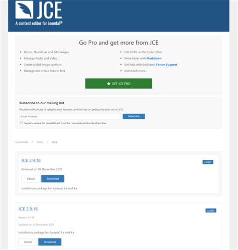 How To Use Jce Extension In Joomla 4 Ltheme